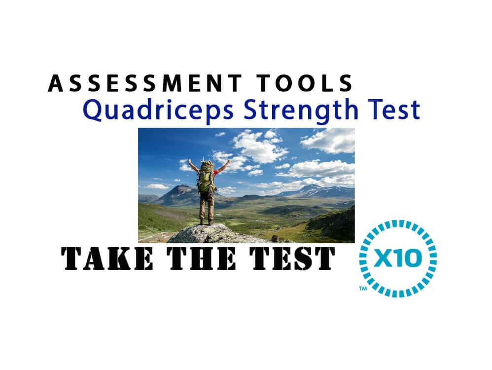The-Quadriceps-Strength-Test | X10 Therapy